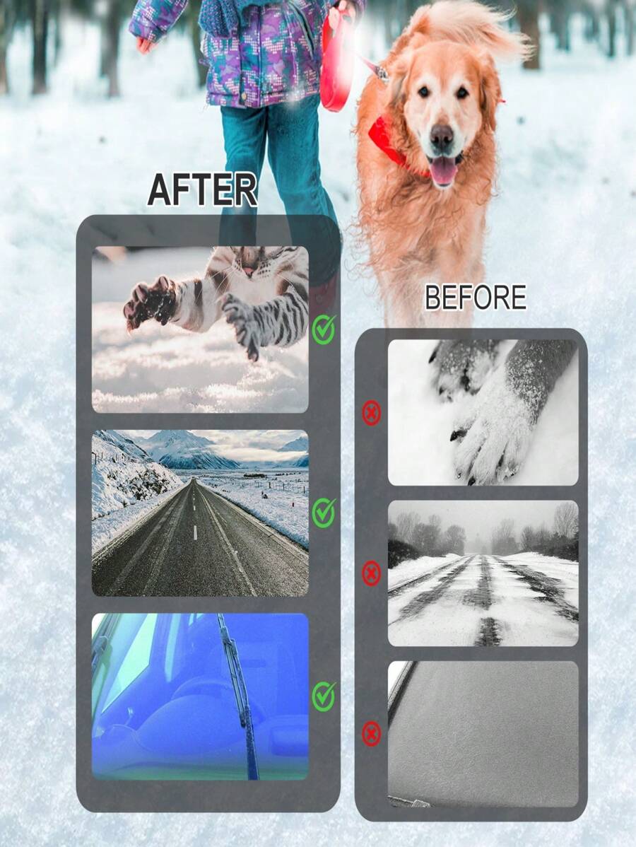 Pet-Safe Ice Melt - Quickly Melts Snow & Ice On Steps, Walkways ...