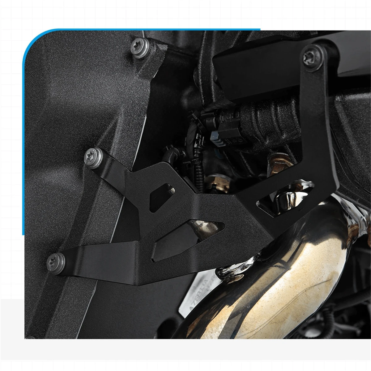 Motorcycle Sensor Guard Protector Engine Side Cover Probe Protection ...