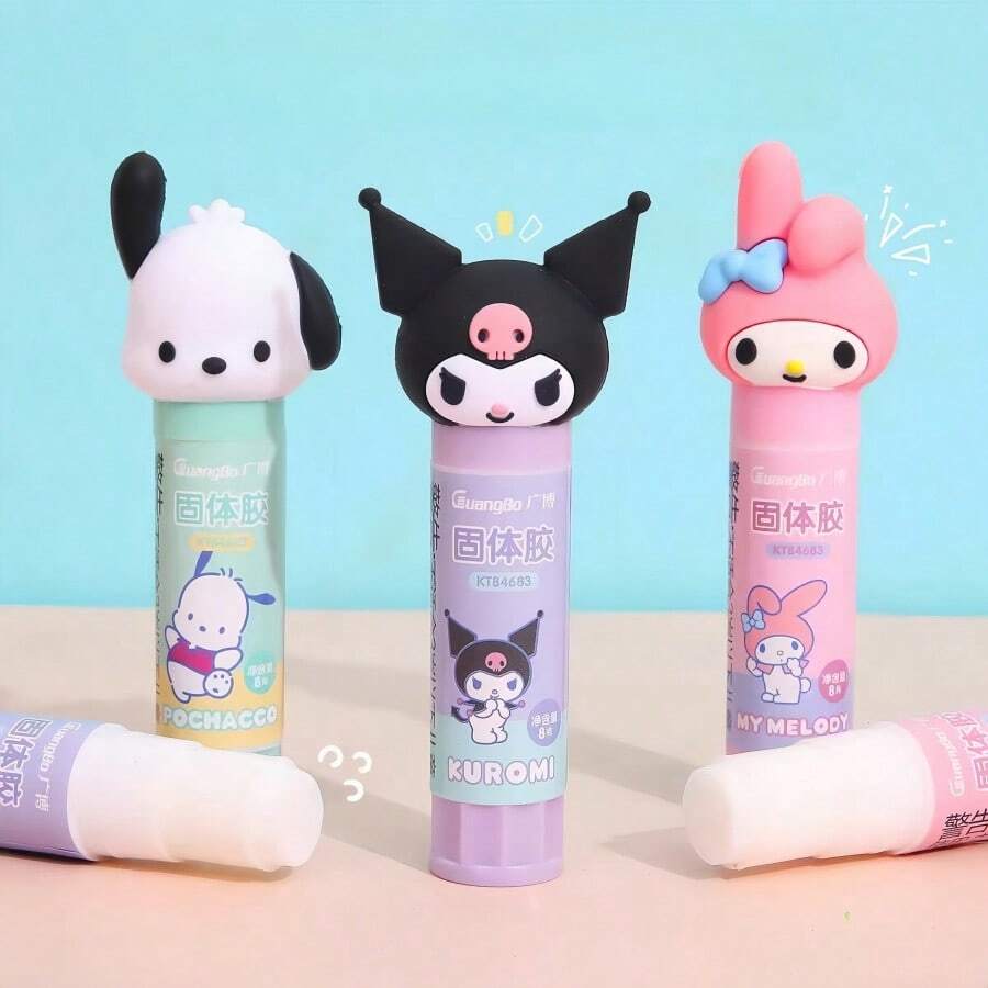 Sanrio Sanrio Solid Glue Stick Hello Kitty Planner DIY Handicraft Glue ...