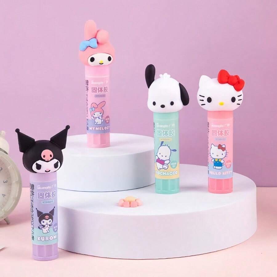Sanrio Sanrio Solid Glue Stick Hello Kitty Planner DIY Handicraft Glue ...