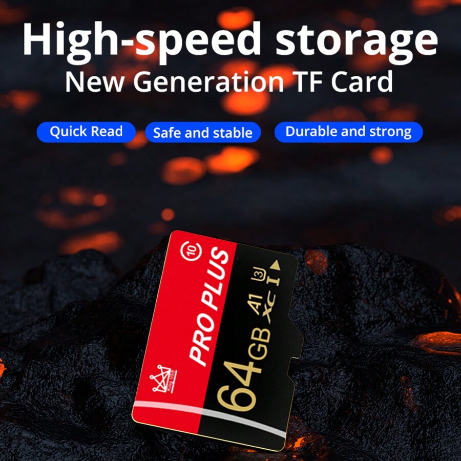 3PCS High-Speed TF Memory Cards, Real Capacity 128GB/64GB/32GB/16GB/8GB ...