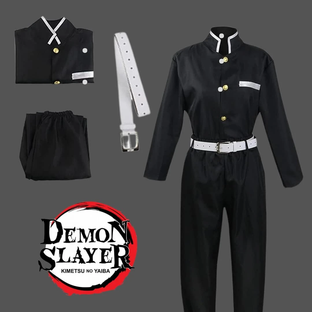 COSPLAY Zenitsu Agatsuma CAZADOR DE DEMONIOS D.SLAYER KIMETSU NO YAIBA ...