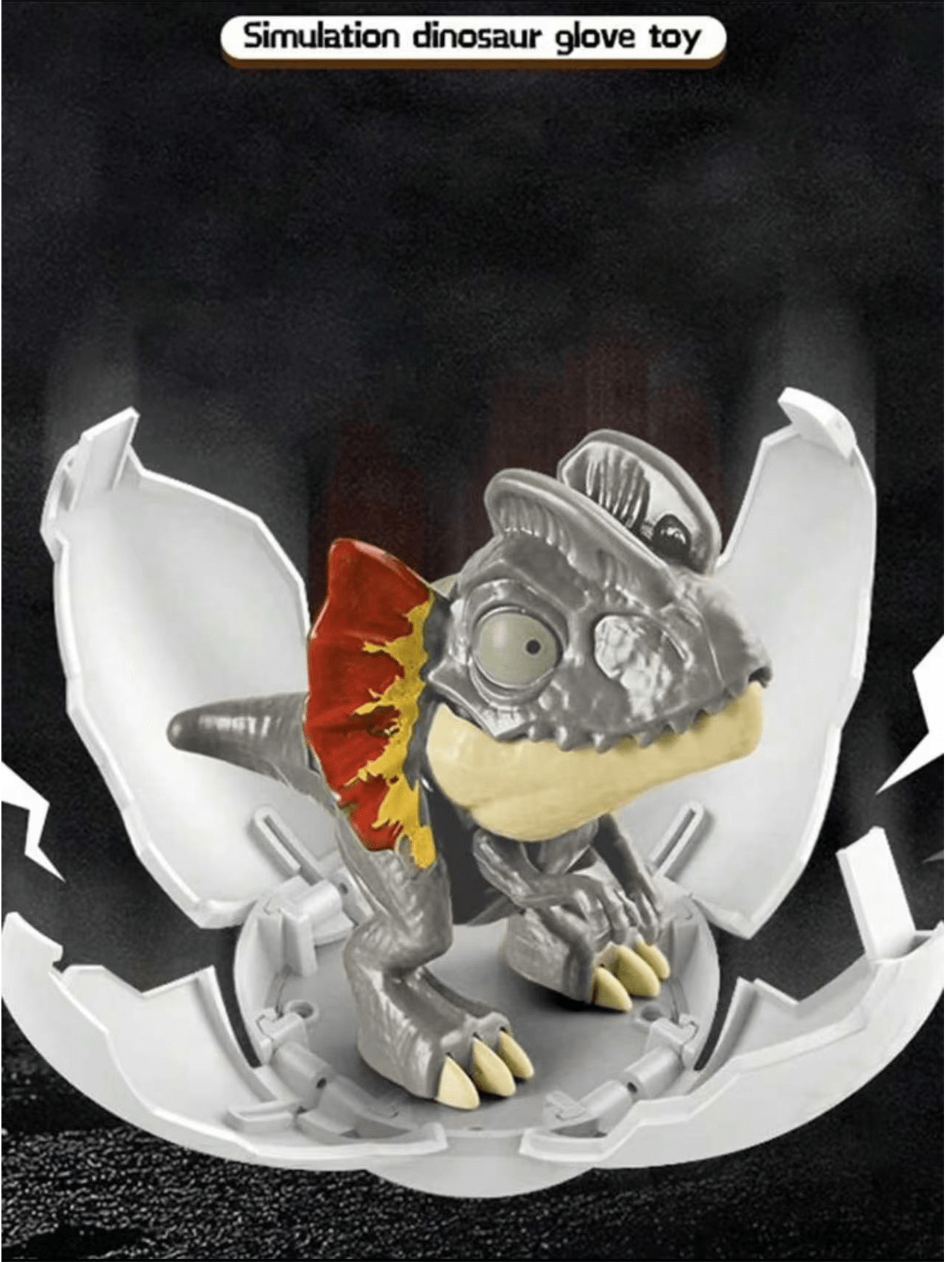 Dinosaur Hatching Egg Toy, Multi-Jointed Movable Tyrannosaurus Rex Mini ...