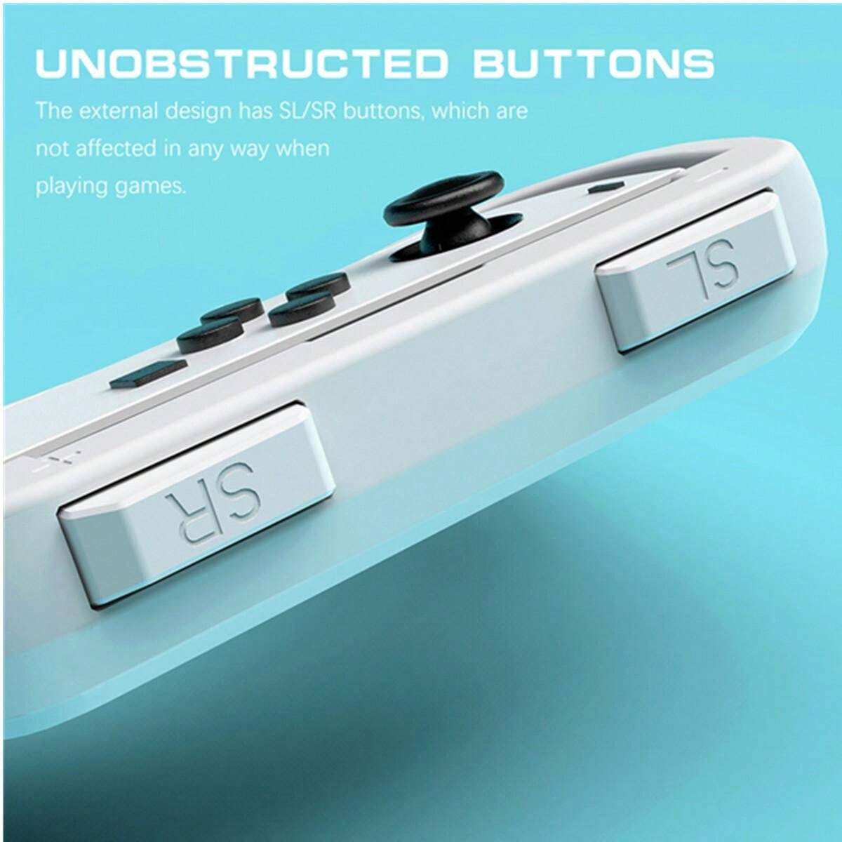 Hand Grips Compatible With Switch/Switch OLED, Ergonomic Hand Grip Controller Handle Compatible ...