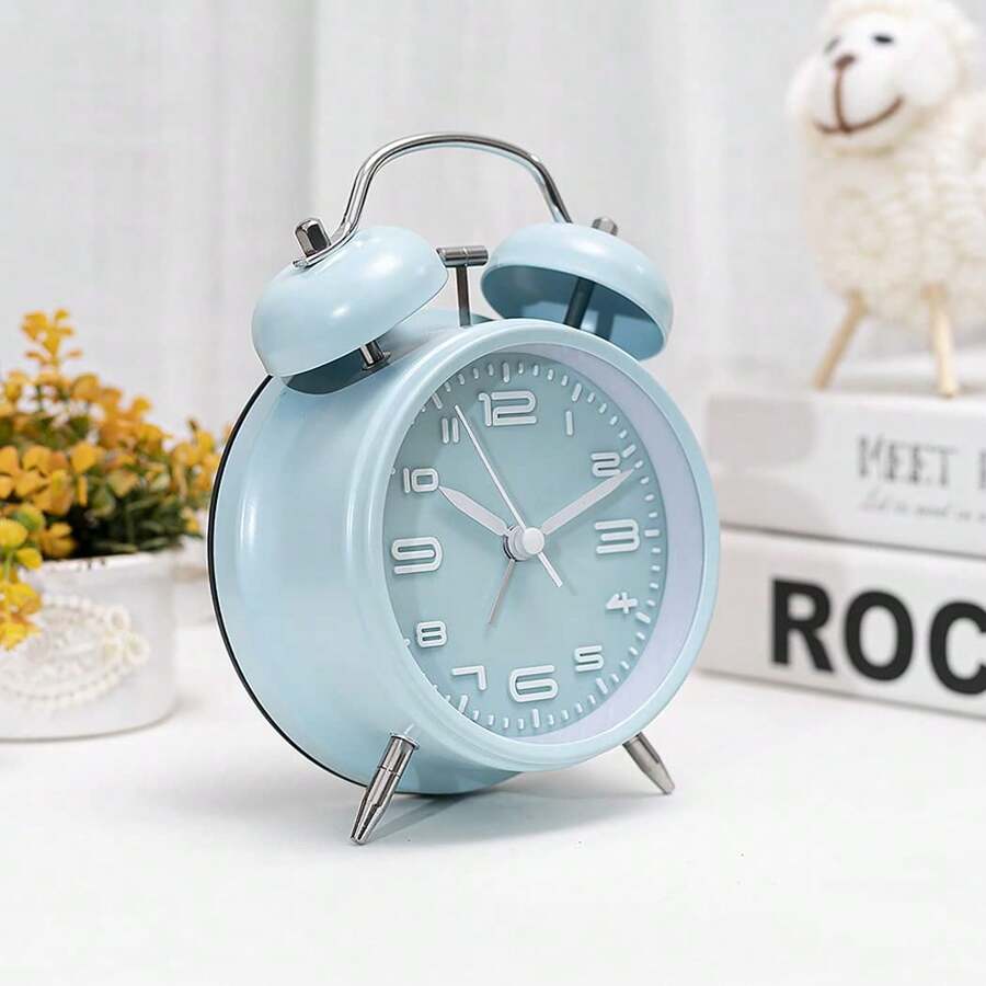 Small Simple Charge Digital Alarm Clock Travel Bedside Desk Clock For ...