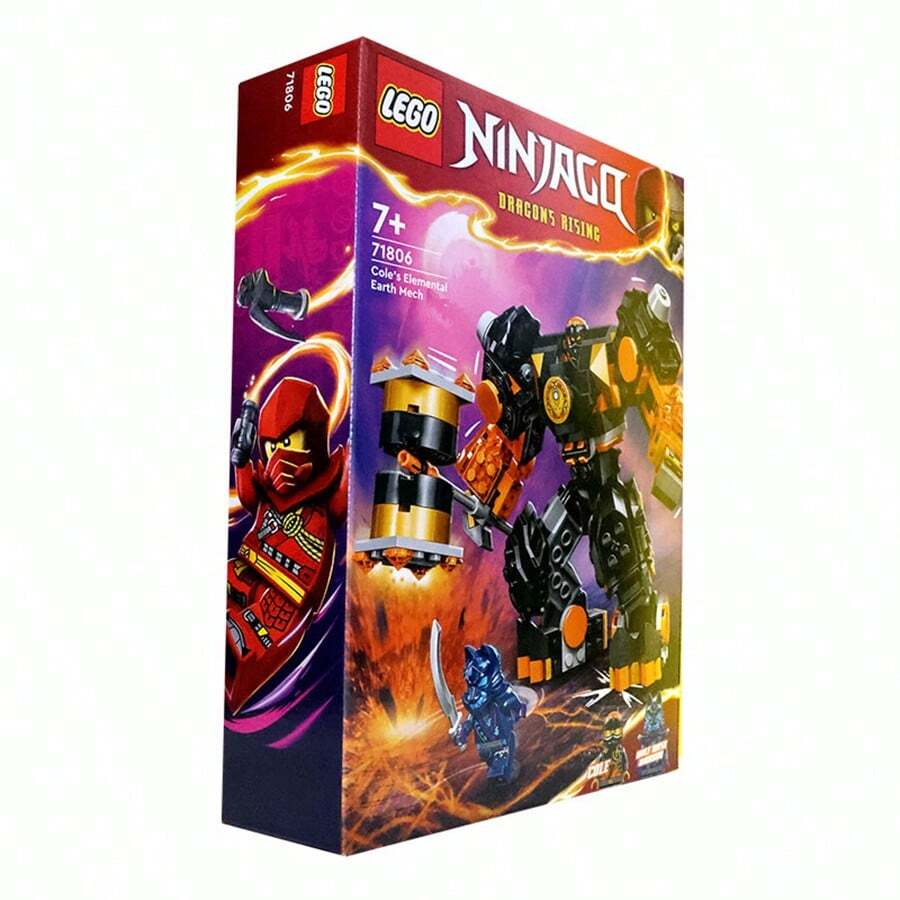 LEGO Lego 71806 Phantom Ninja Series Kou's Earthly Elements Mech Male ...