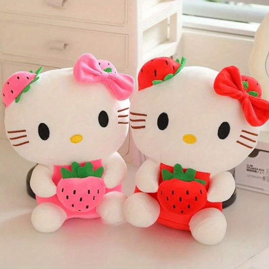 Sanrio Sanrio Strawberry Hello Kitty Toys, Cute Chococat Plush Dolls ...