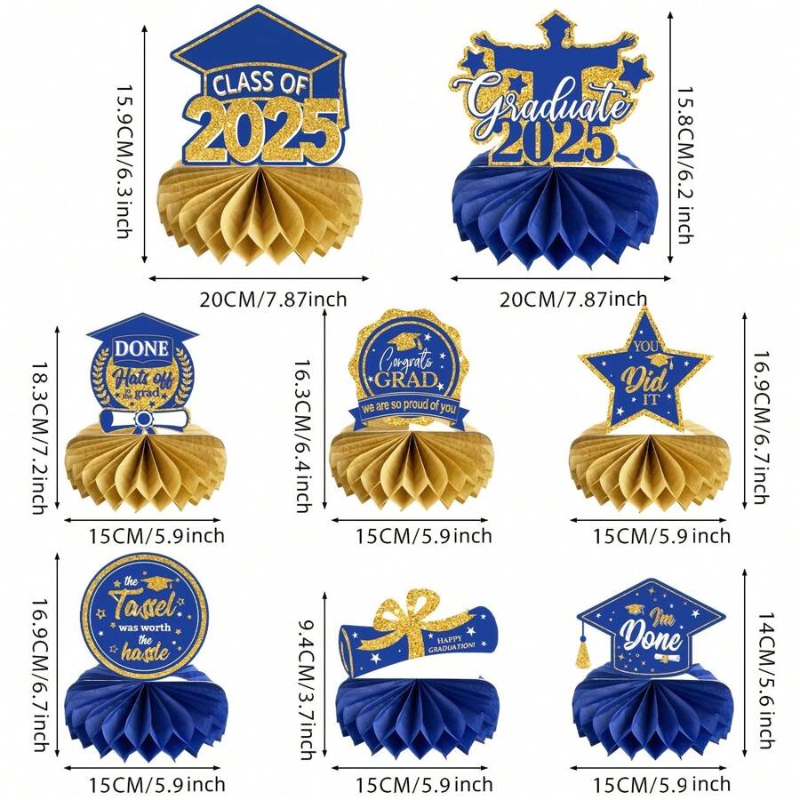 Graduation Party Decoration Graduation Table Decorations Class Of 2025 ...