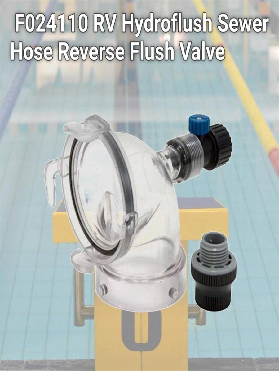 VALTERRA LLC F024110 RV Hydroflush Sewer Hose Reverse Flush Valve ...
