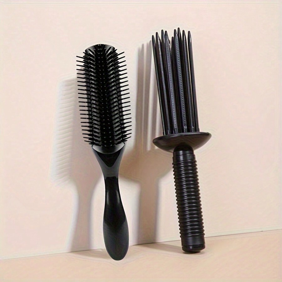 2 Sets Of Hot Nine-Row Combing And Hairdressing Automatic Plastic ...