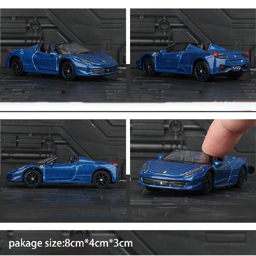 Bburago Ferrari Simulation 1:64 Scale Car Model SF90 488GTB LAFERARI ...