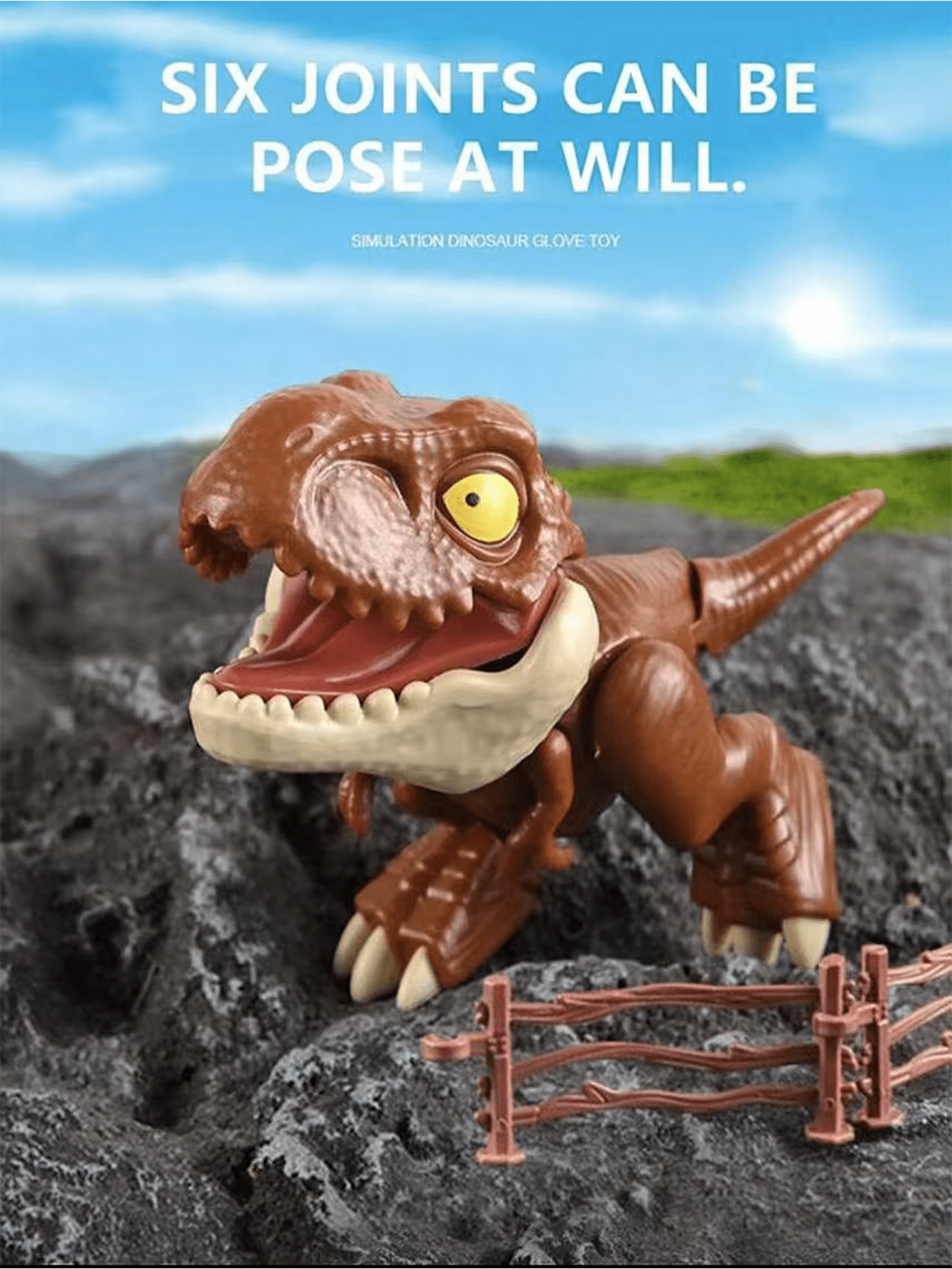 Dinosaur Hatching Egg Toy, Multi-Jointed Movable Tyrannosaurus Rex Mini ...