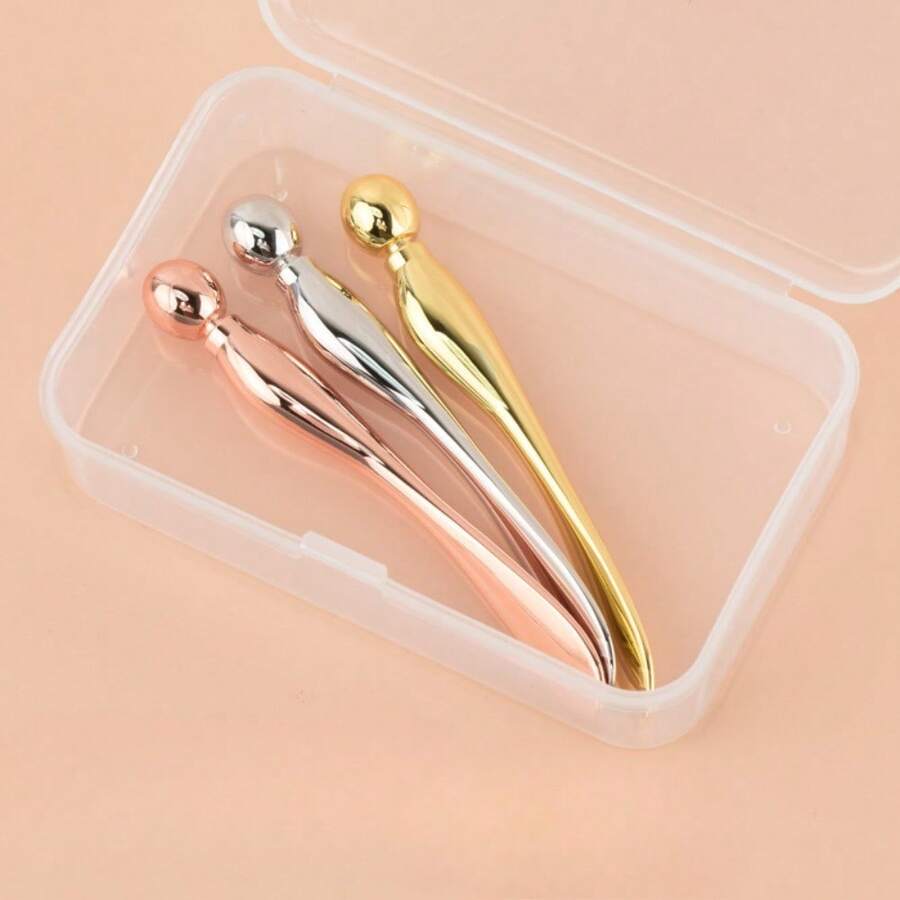 Metal Whale Shaped Eye Cream Applicator, Silver Eye Massage Wand ...