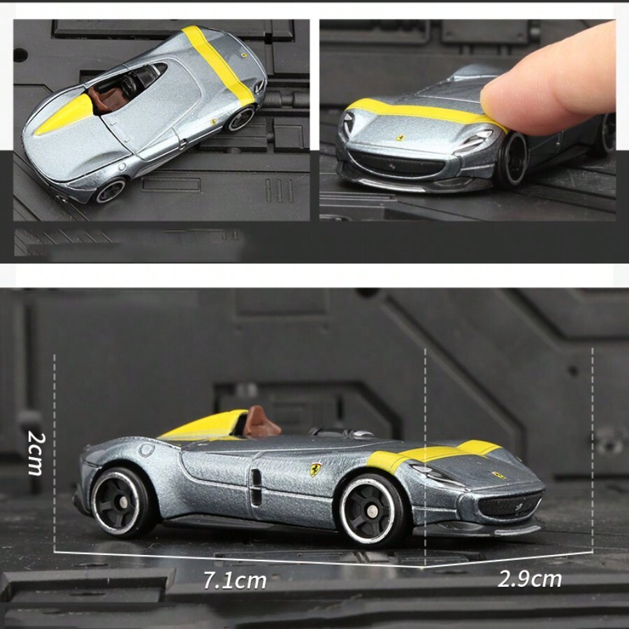 Bburago Ferrari Simulation 1:64 Scale Car Model SF90 488GTB LAFERARI ...