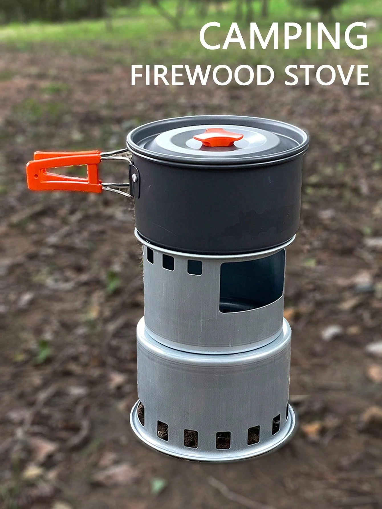 Camping Firewood Stove Round Stove Foldable For Convenient Storage And ...
