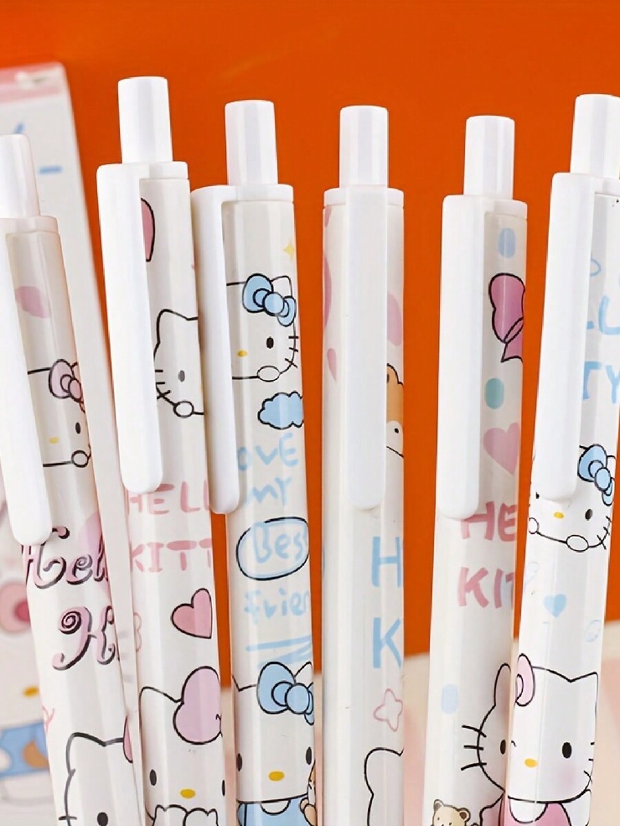 Sanrio Hello Kitty Gel Ink Rollerball Pens, Smooth Writing Quick-Dry ...