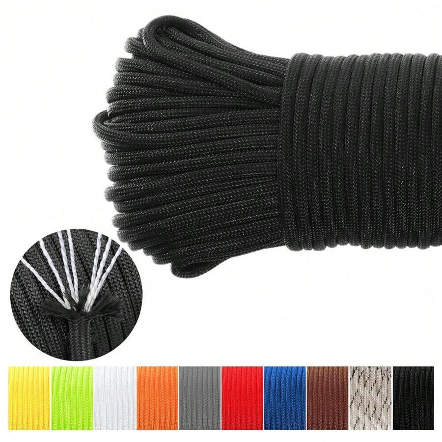 1000FT 550 Paracord Parachute Cord Rope Lanyard Mil Spec Type III 7 ...