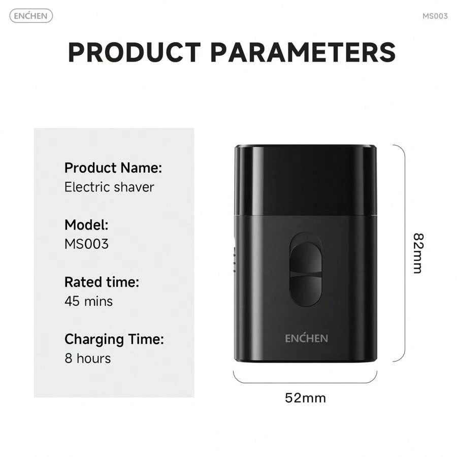 ENCHEN Shaver Mini Electric Razor POP-UP Precision Trimmer Portable ...