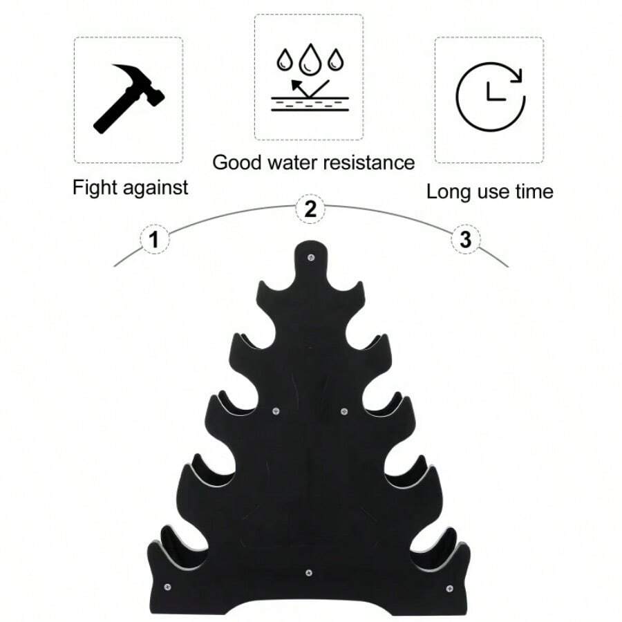 Compact Dumbbell Holder Rack, Home Gym Equipment, Space Saving ...