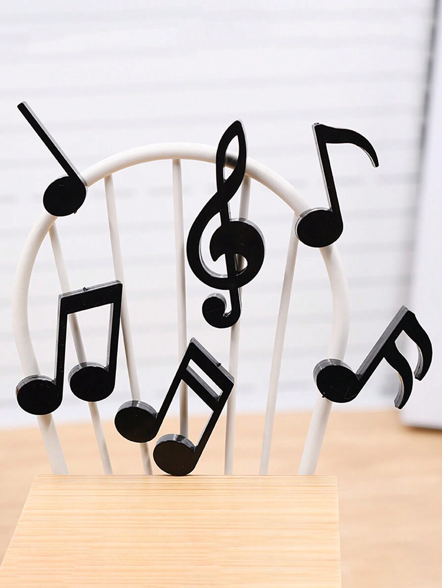 1 Set Funny Musical Notes Fridge Magnets, Creative Piano Clefs Memo ...