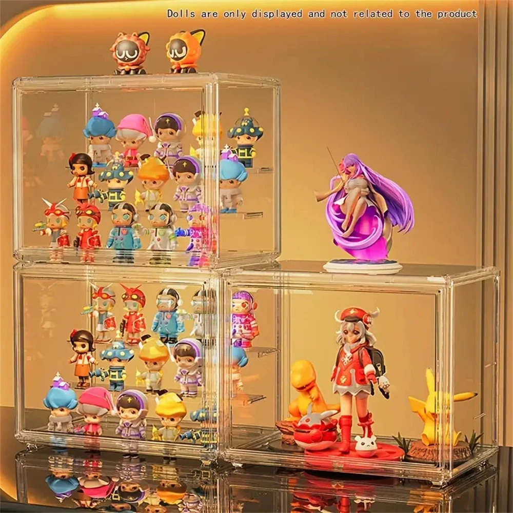 1pc Plush Doll Storage Box, Blind Box Display Shelf, Doll Storage Box ...