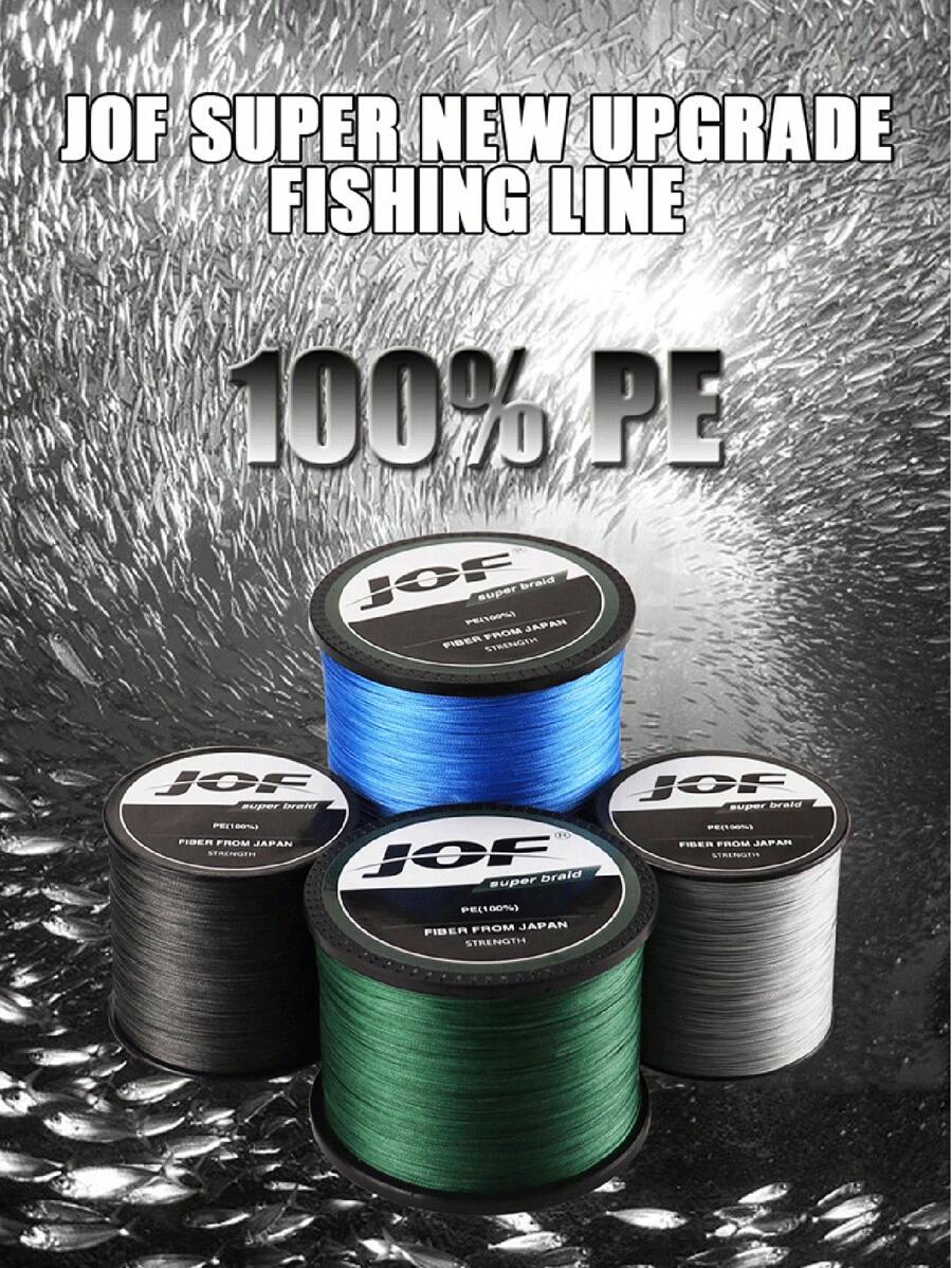 4 Strands Braided Fishing Line 300M Multicolor Abrasion Resistent ...