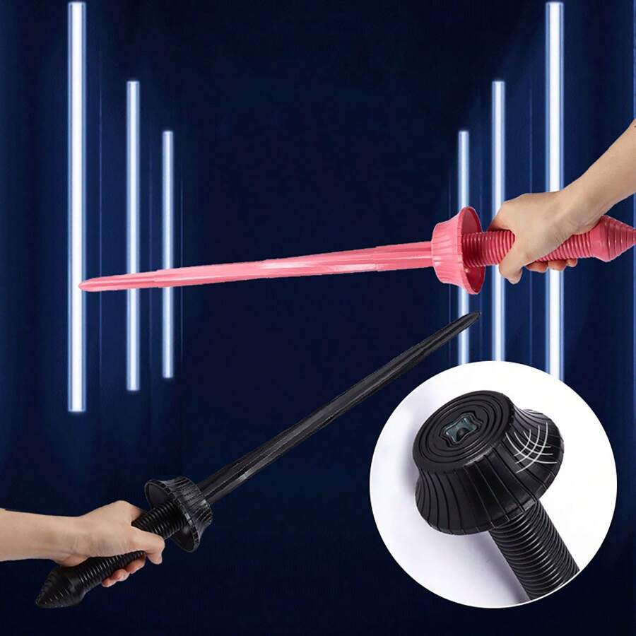 1pc Telescopic Sword Gravity Radish Spiral Sword Decompression Toy ...