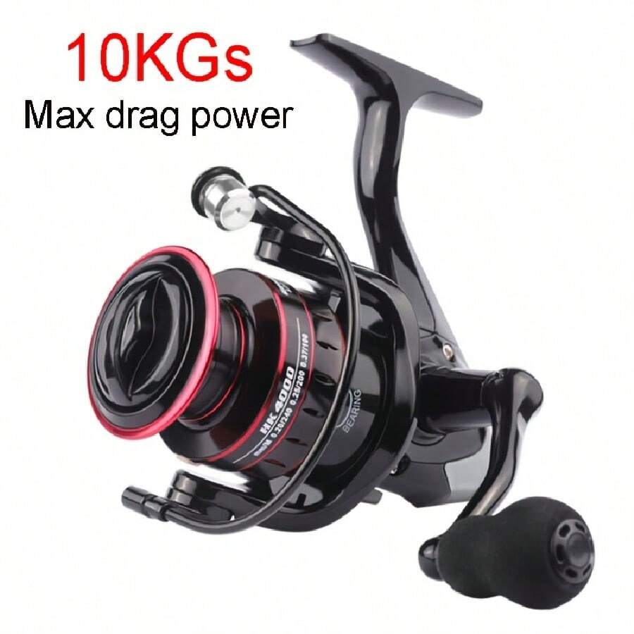 Full Metal Line Cup Spinning Reel, Sea Rod Long Distance Fishing Reel ...