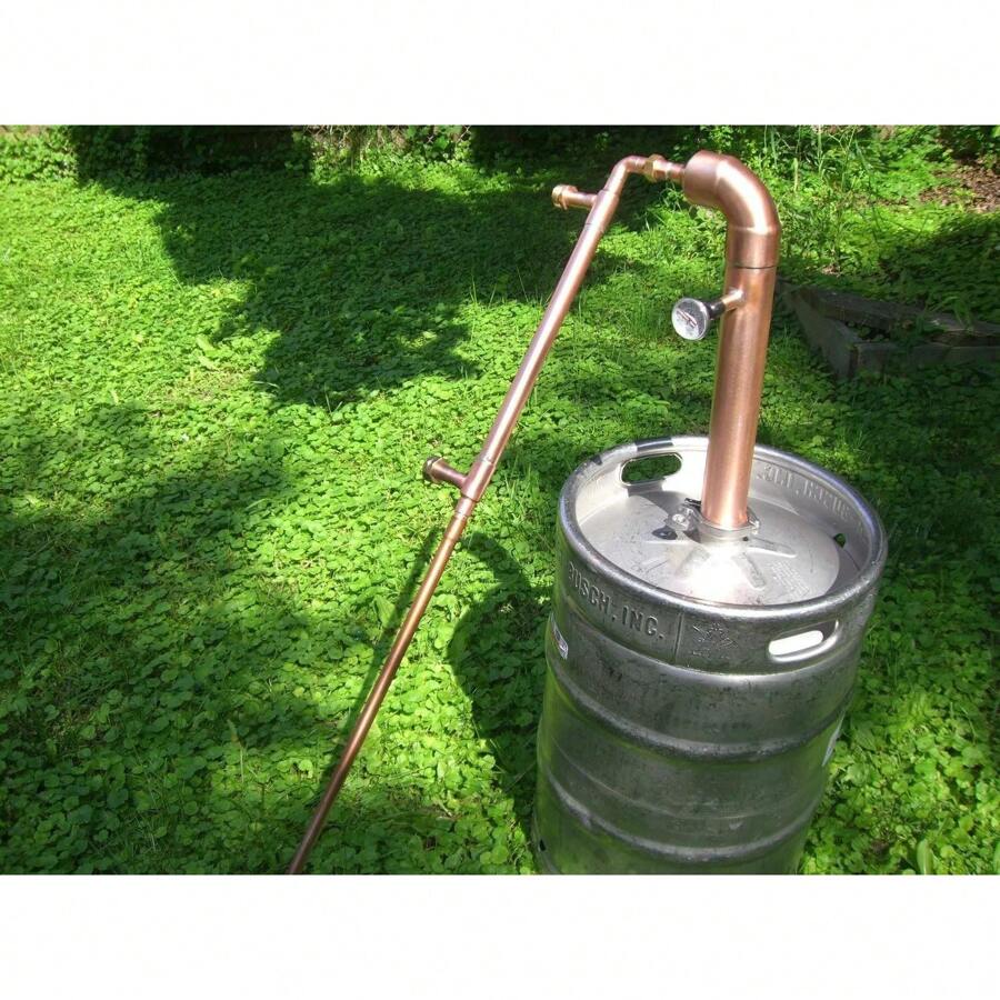 Beer Keg Kit 2" Inch Copper Moonshine Still Pot Still Distillation ...