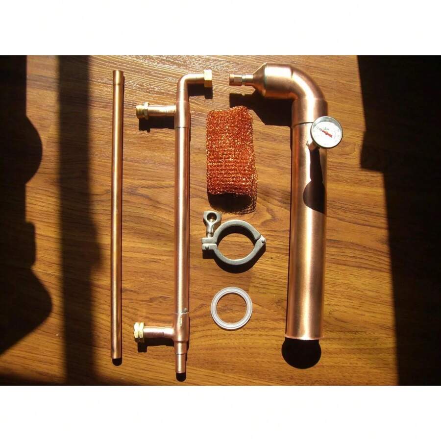 Beer Keg Kit 2" Inch Copper Moonshine Still Pot Still Distillation ...