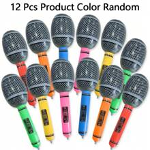 12pcs/Set Inflatable Microphone Toy, Party Favors Suitable For Birthday ...