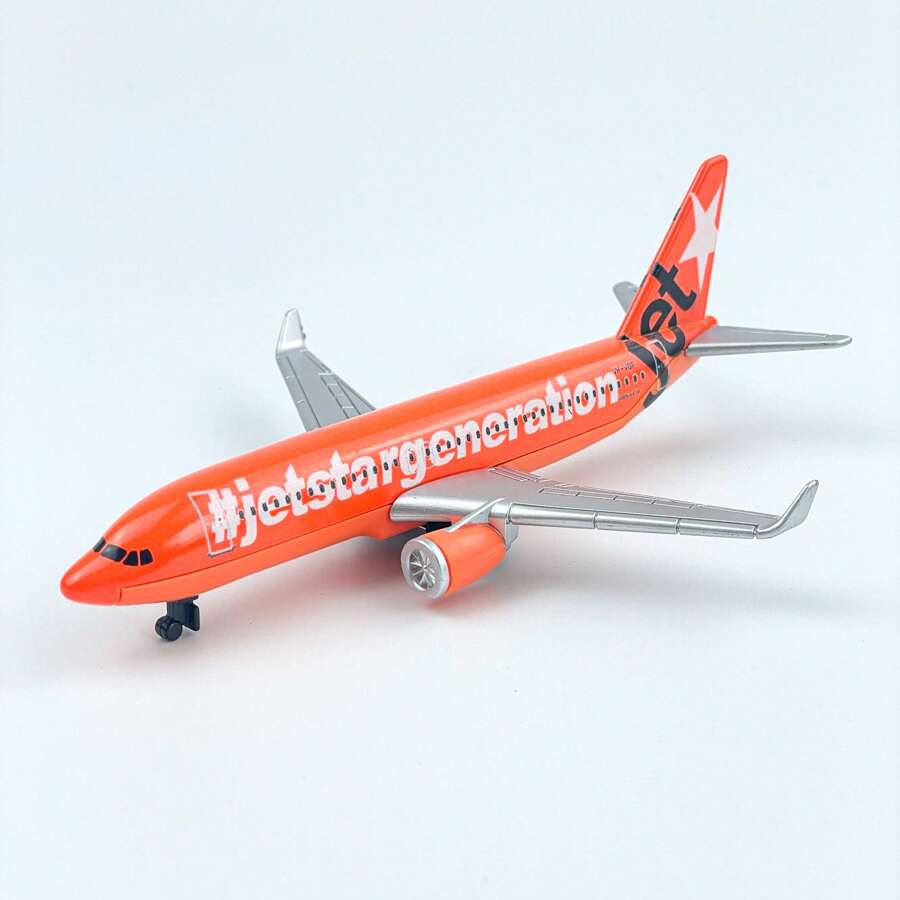 Jetstar Airlines Model Plane, Die-Cast Metal Model Aircraft, Suitable ...