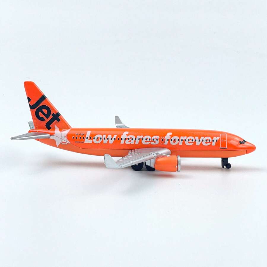 Jetstar Airlines Model Plane, Die-Cast Metal Model Aircraft, Suitable ...