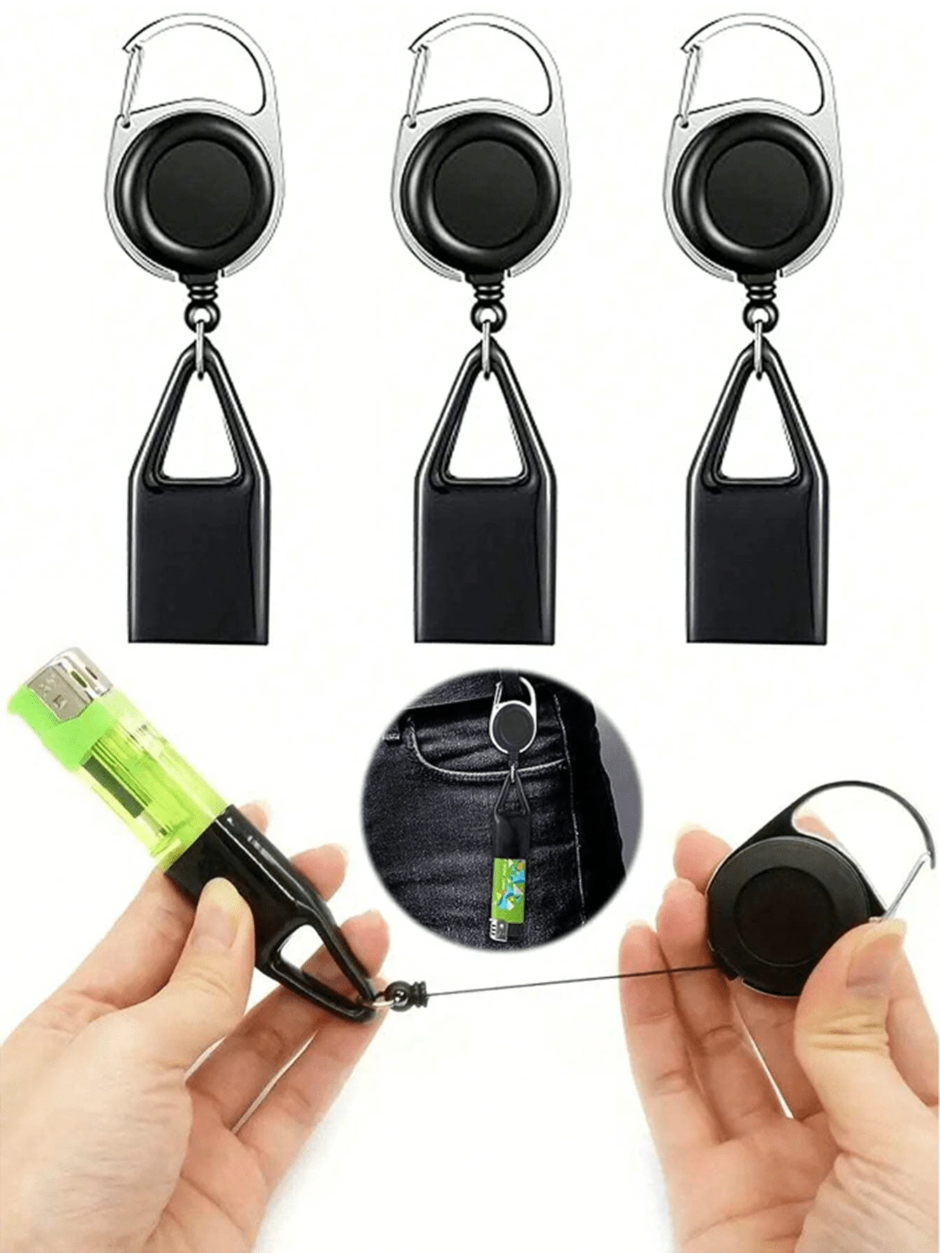 A Black Extendable Lighter Case: Keep Your Lighter Safe And Portable ...