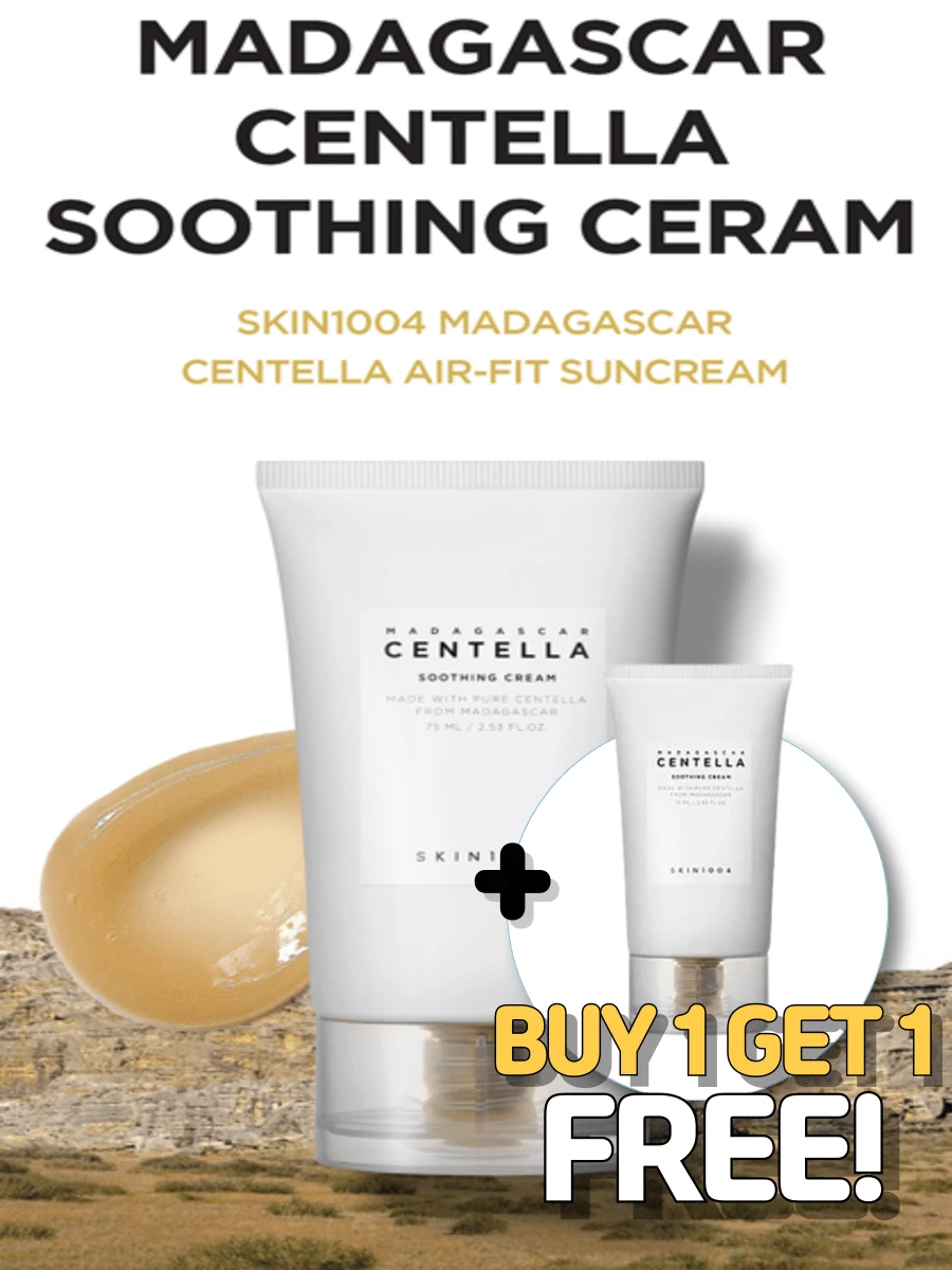 SKIN1004 [1+1] [SKIN1004] Madagascar Centella Soothing Cream 75ml ...
