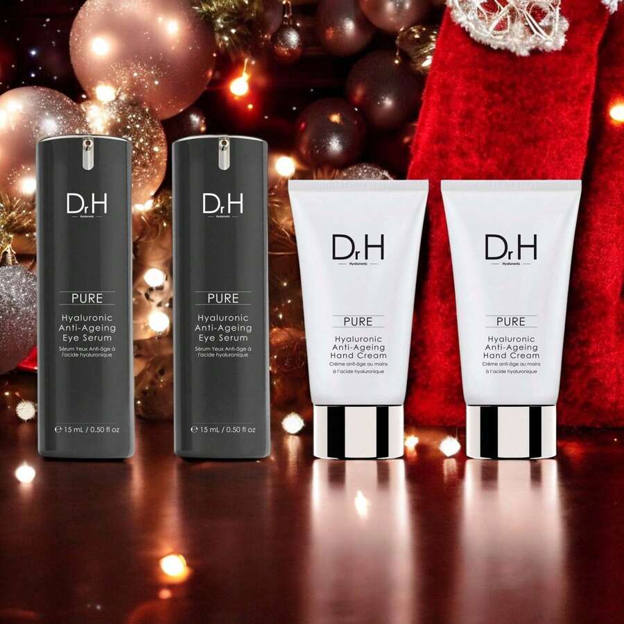 skinChemists Kit de Rejuvenecimiento Hialurón Anti-Envejecimiento Dr H ...