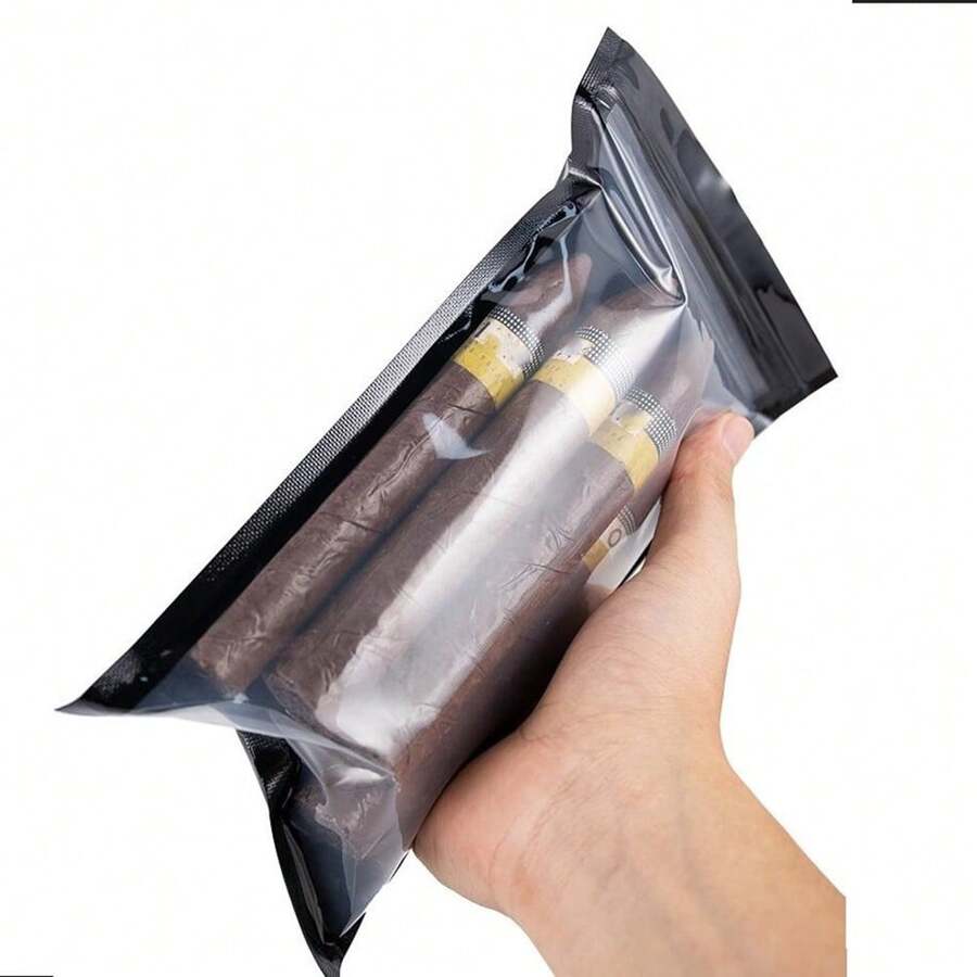 2pcs Cigar Humidor Bags With Zipper Closure, Plastic Cigar Hydration ...