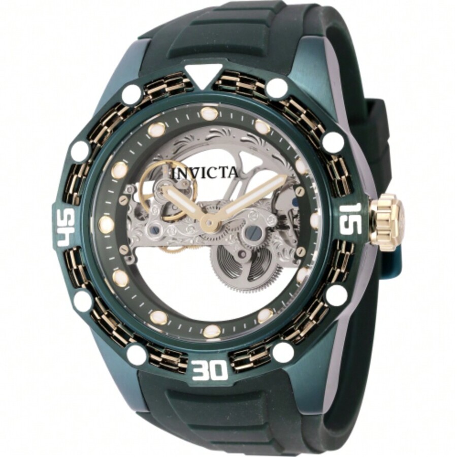 Invicta Invicta Men's 44025 Bolt Automatic Multifunction Green Dial ...