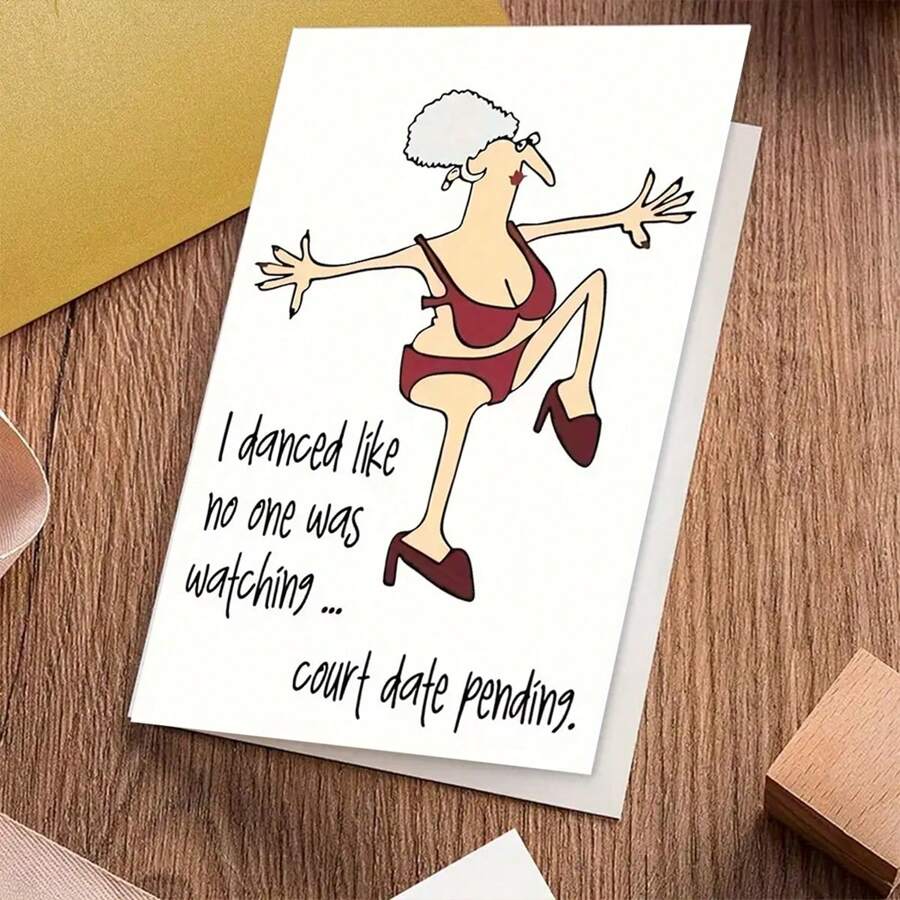 Amusing Dance Themed Greeting Cards - Humorous Birthday Card ...