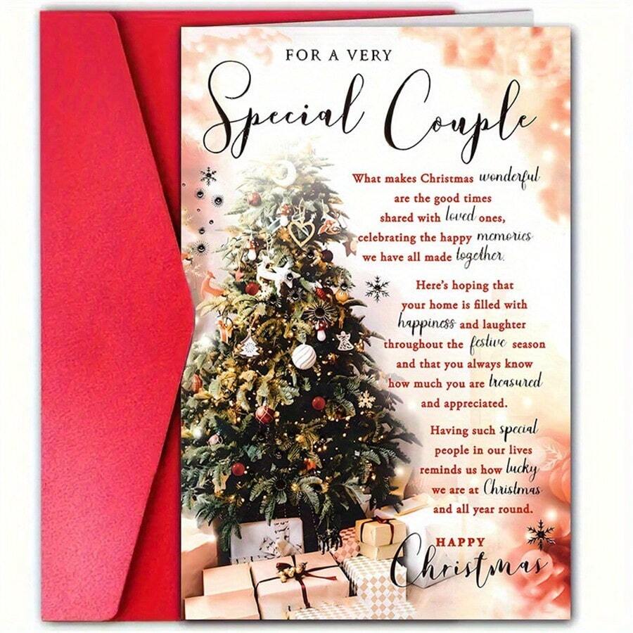 Christmas Greeting Cards With Envelopes | Suitable For Parents ...