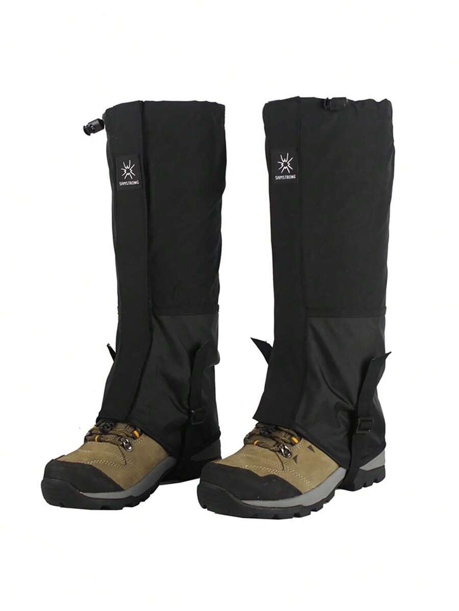 Leg Gaiters Waterproof Adjustable Snow Boot Gaiters For Hiking, Walking ...