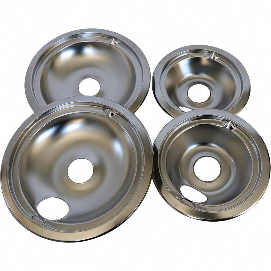 Drip Pans Replacement For Frigidaire Kenmore Electric Stove W/Locking ...