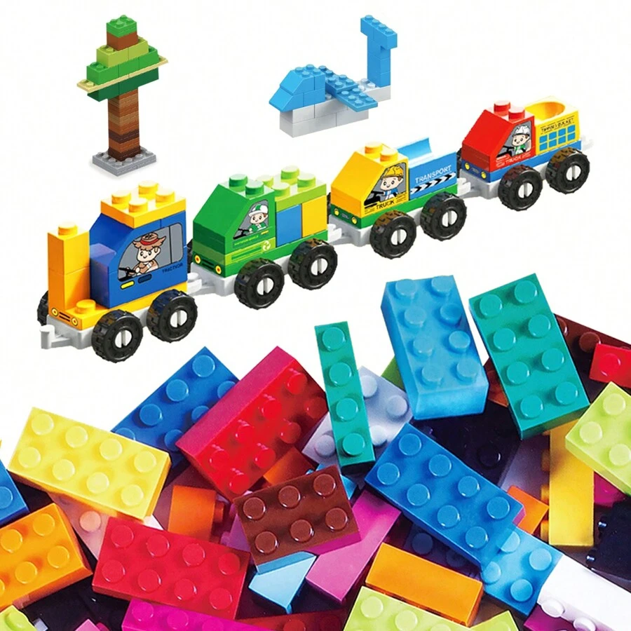 ABS 230pcs Set Building Block Bricks Children's Educational Toys ...