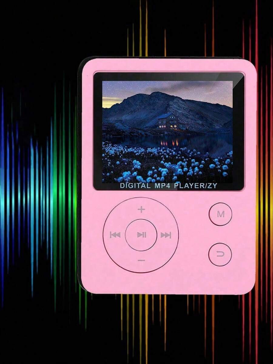 Cartão com tela MP4 Player Letras Sincronizar E-Book MP3, Microfone ...