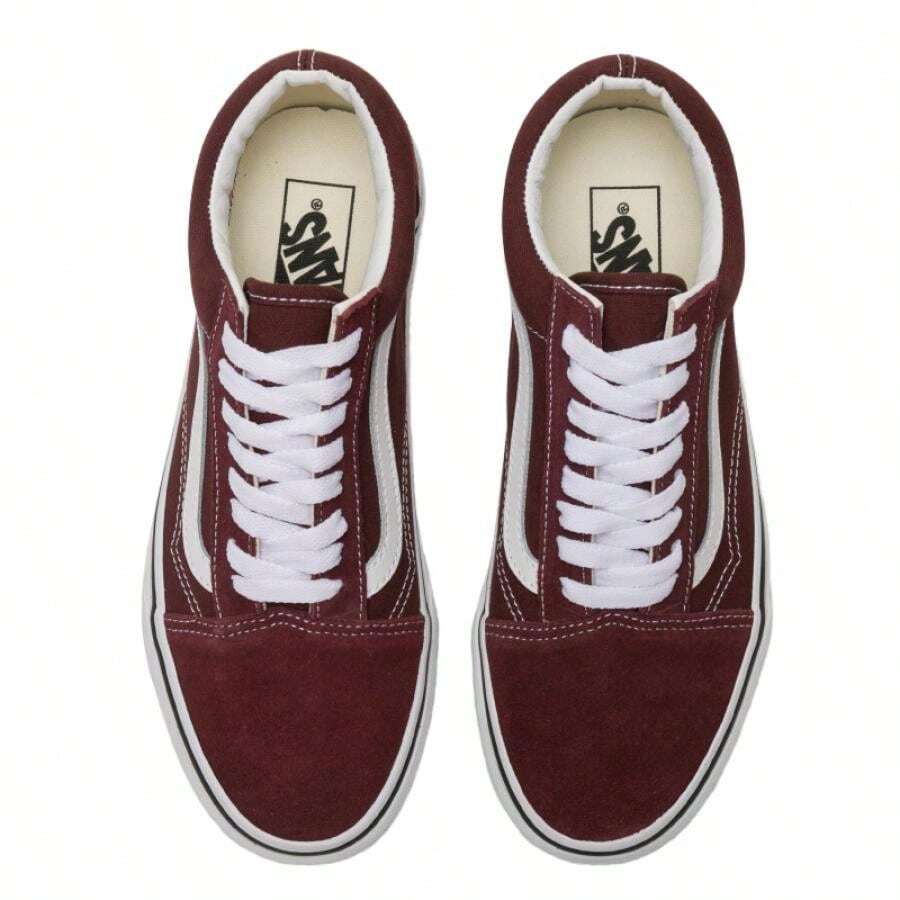 Vans Women's Old Skool Low-Top Sneakers, Comfortable & Stylish Casual ...