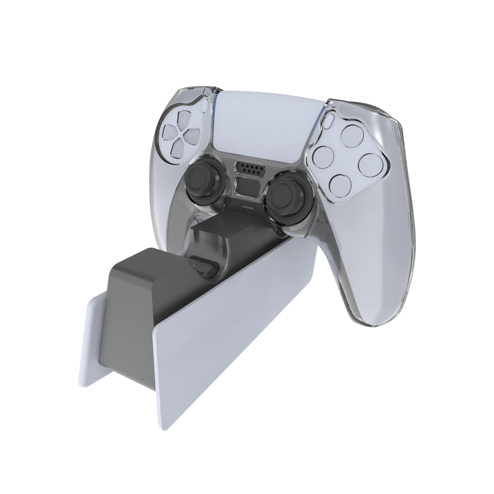 TOPWOLF PS5 Controller Crystal Case (Applicable To Original Charging ...