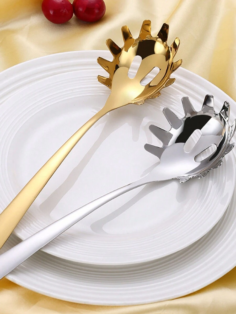 1/3pcs Stainless Steel Pasta Spoon, Household Noodle Spoon, Bar Ice ...