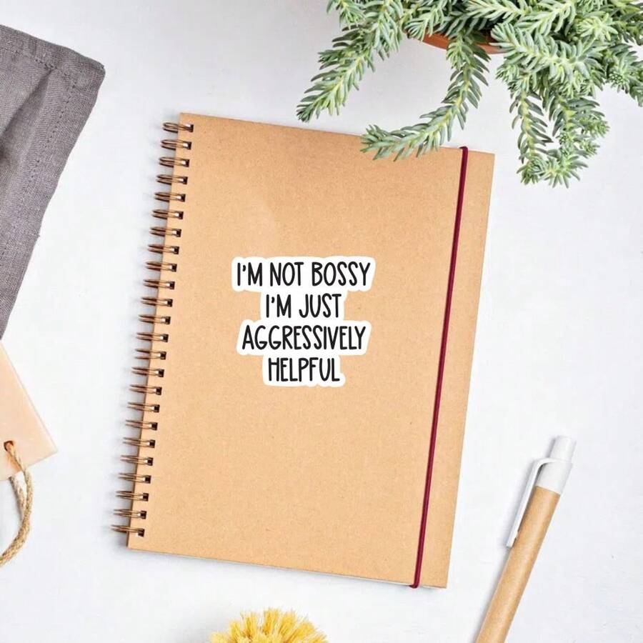 I'm Not Bossy Funny Sticker, Manager Stickers, Mom Sarcasm Workplace ...