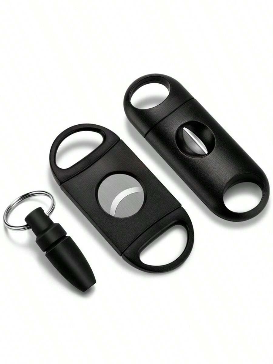 Cigar Cutter 3-Piece Tool Kit, Portable Cigar Knife, Sharp Cigar ...