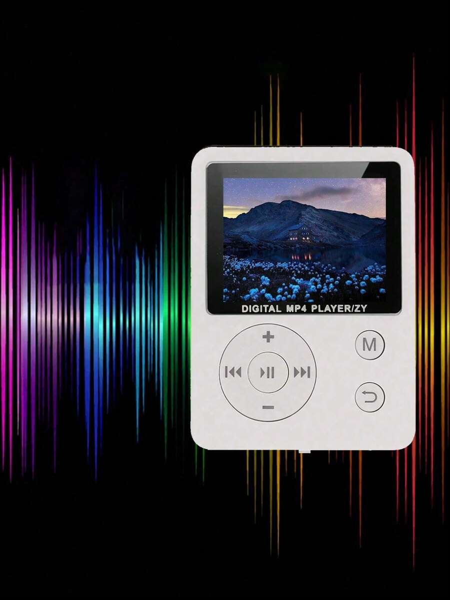 Cartão com tela MP4 Player Letras Sincronizar E-Book MP3, Microfone ...